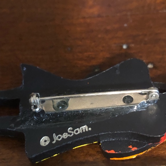 JoeSam | Jewelry | Vintage Joesam Dream Pop Art Tribal Pin Hand Painted ...